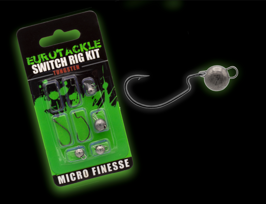 SWITCH RIG TUNGSTEN WEIGHTS & HOOKS – Eurotackle